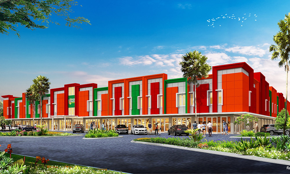 Area Komersil Pasar Modern Graha Raya | Graha Raya